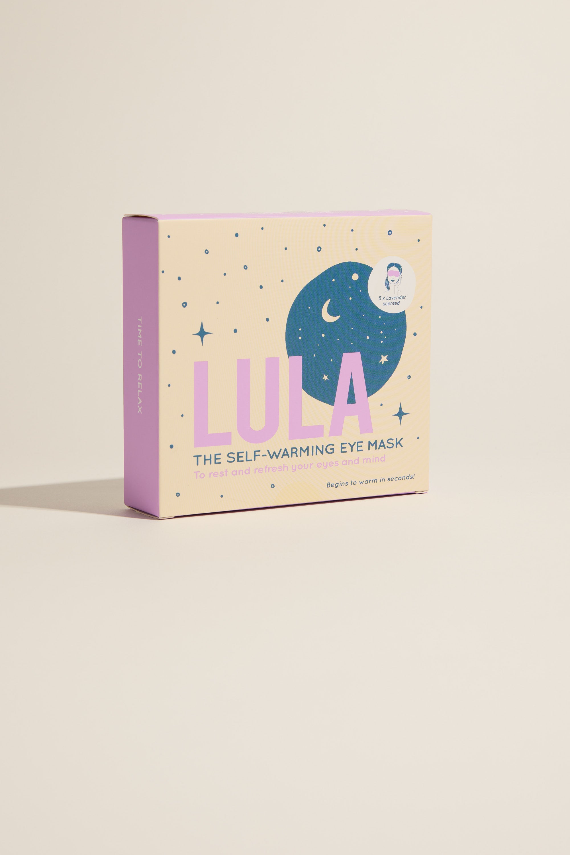 Shop Lula Self Warming Eye Mask (Lavender) | Lula – Max