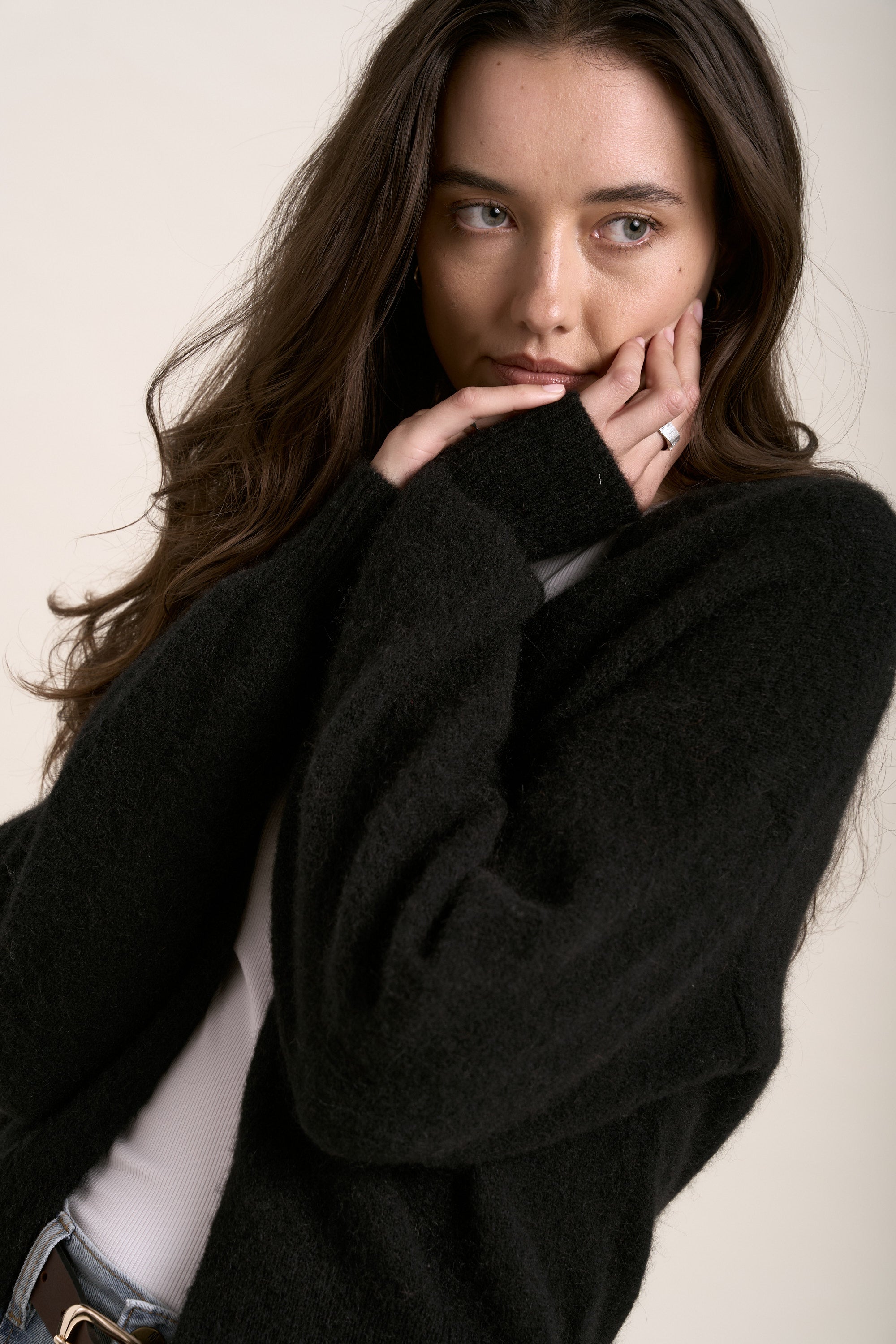 Shop The Ultimate Luxe Cardi (Black) | Max