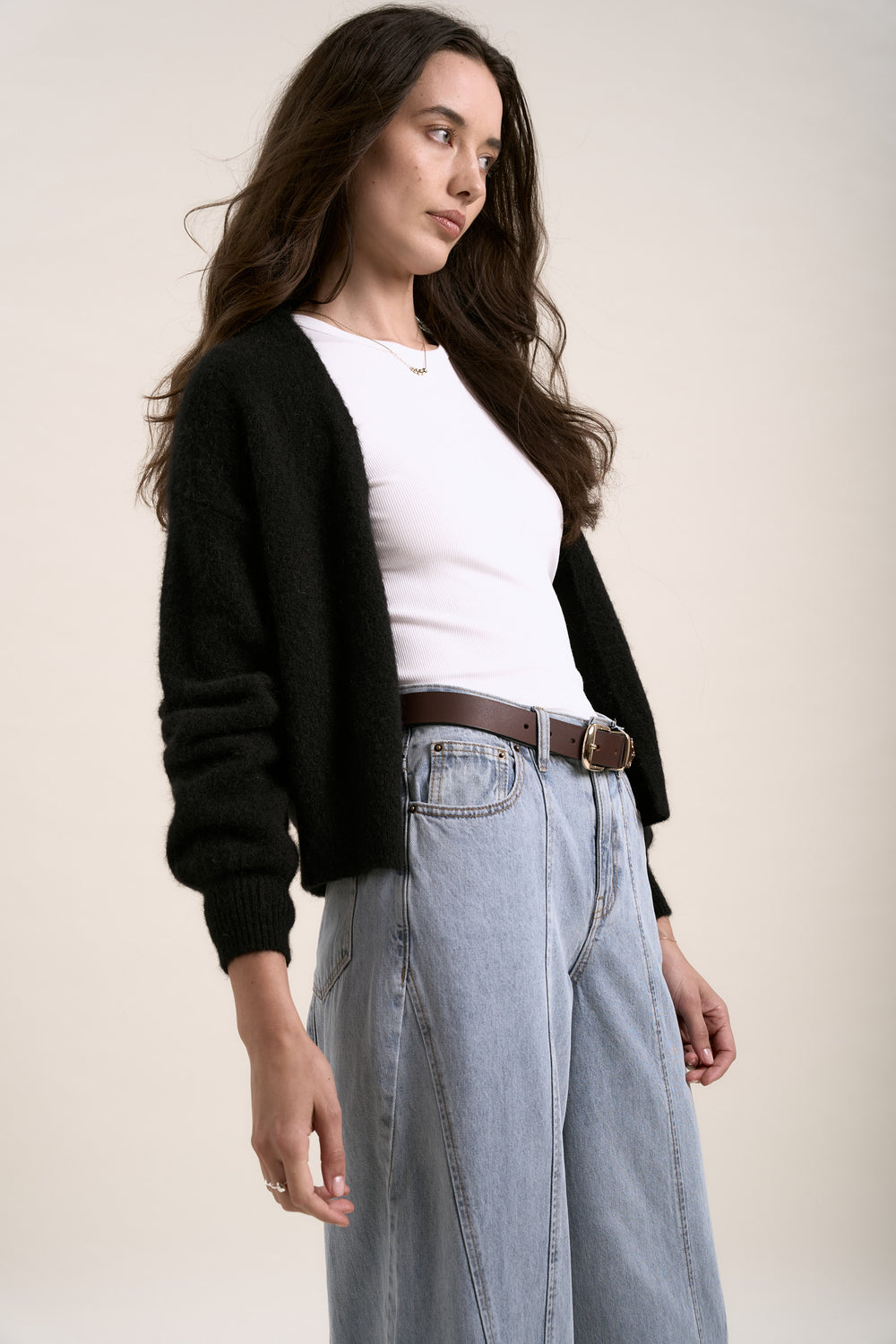 Shop The Ultimate Luxe Cardi (Black) | Max