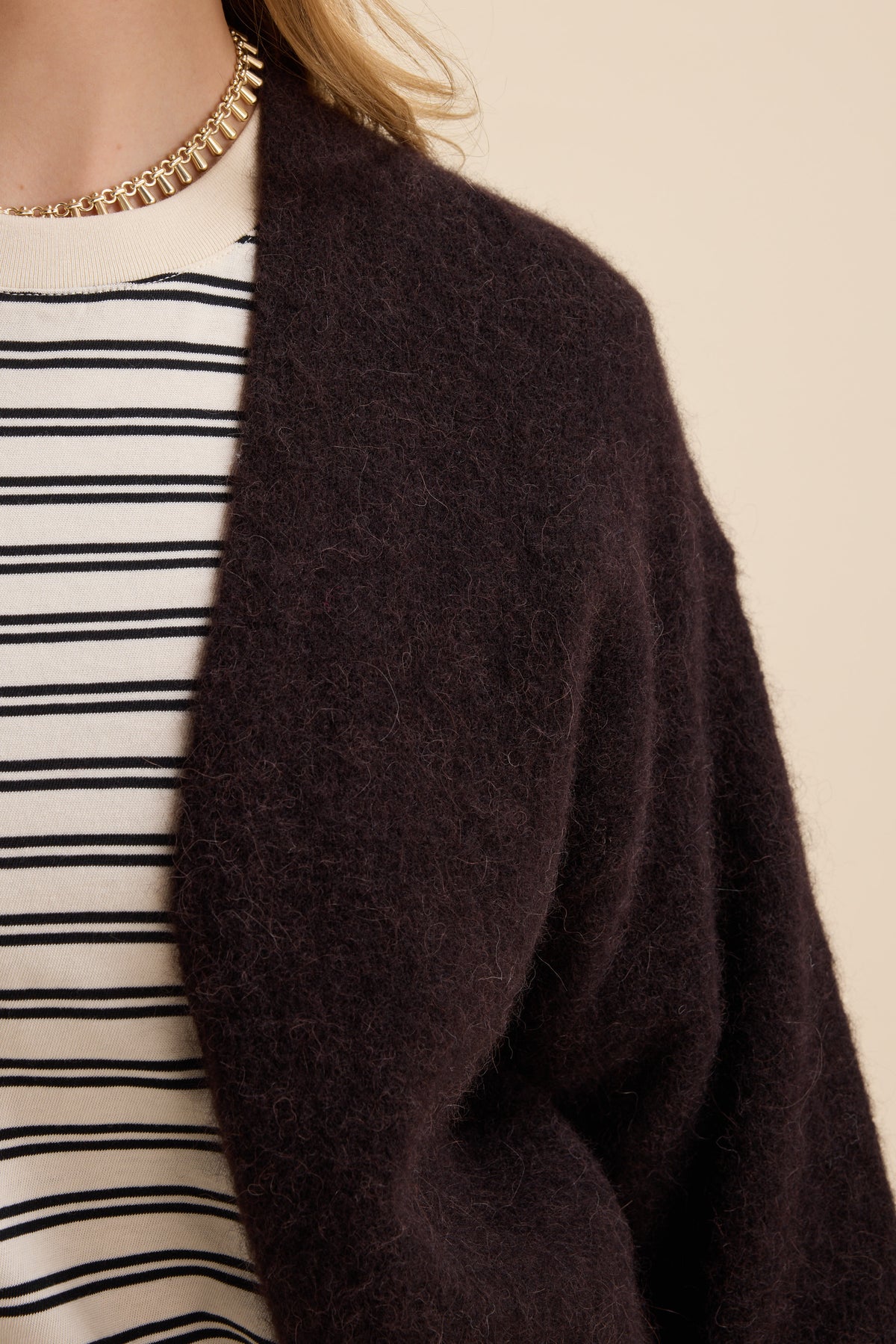 Shop The Ultimate Luxe Cardi (Espresso) | Max