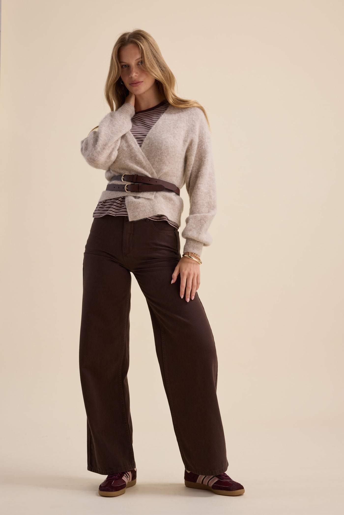 Shop The Ultimate Luxe Cardi (Truffle Marle) | Max