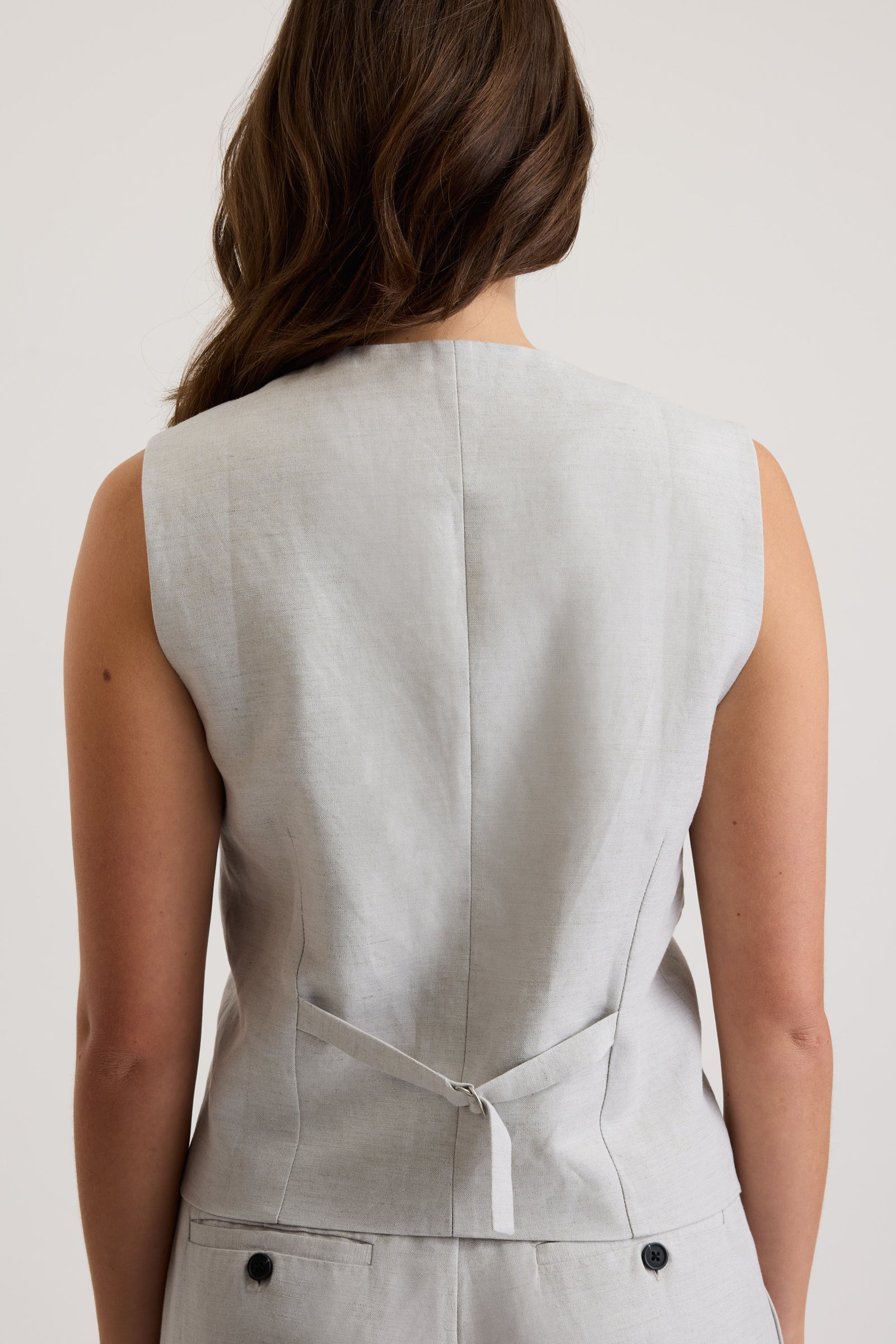 Shop The Tailored Vest (Concrete Marle) | Max