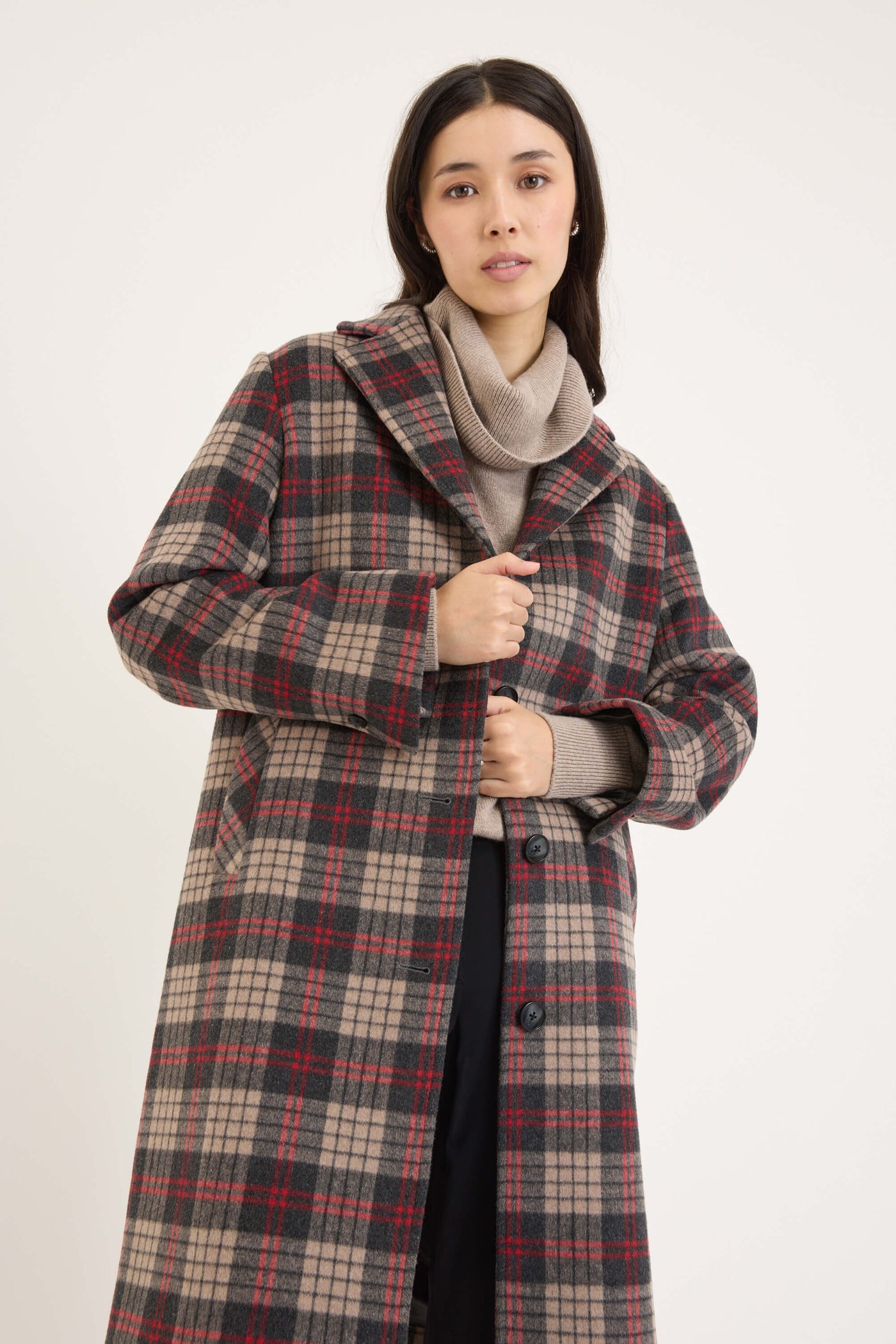 Shop Mackenzie Coat (Inverness Check) | Max