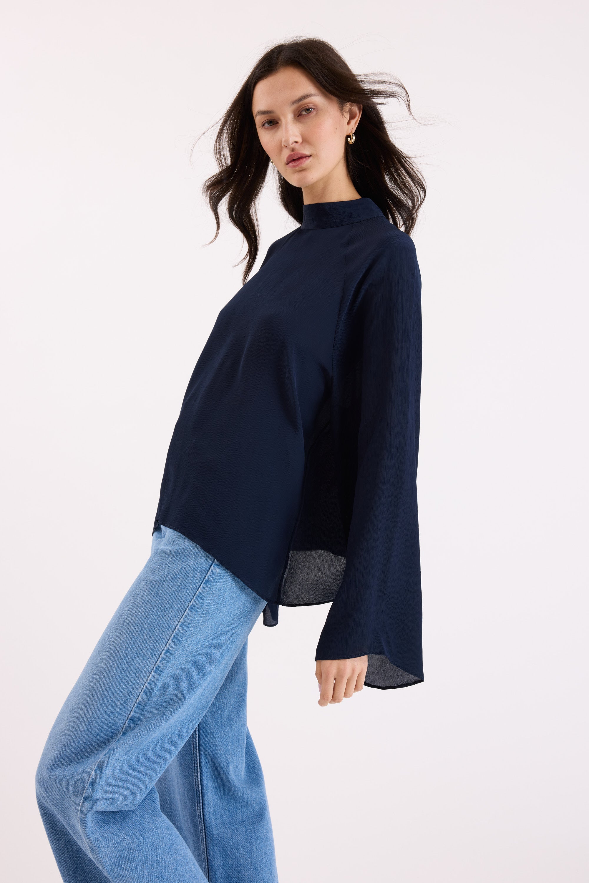 Shop Lindsay Textured Blouse (Northern Lights) | Max