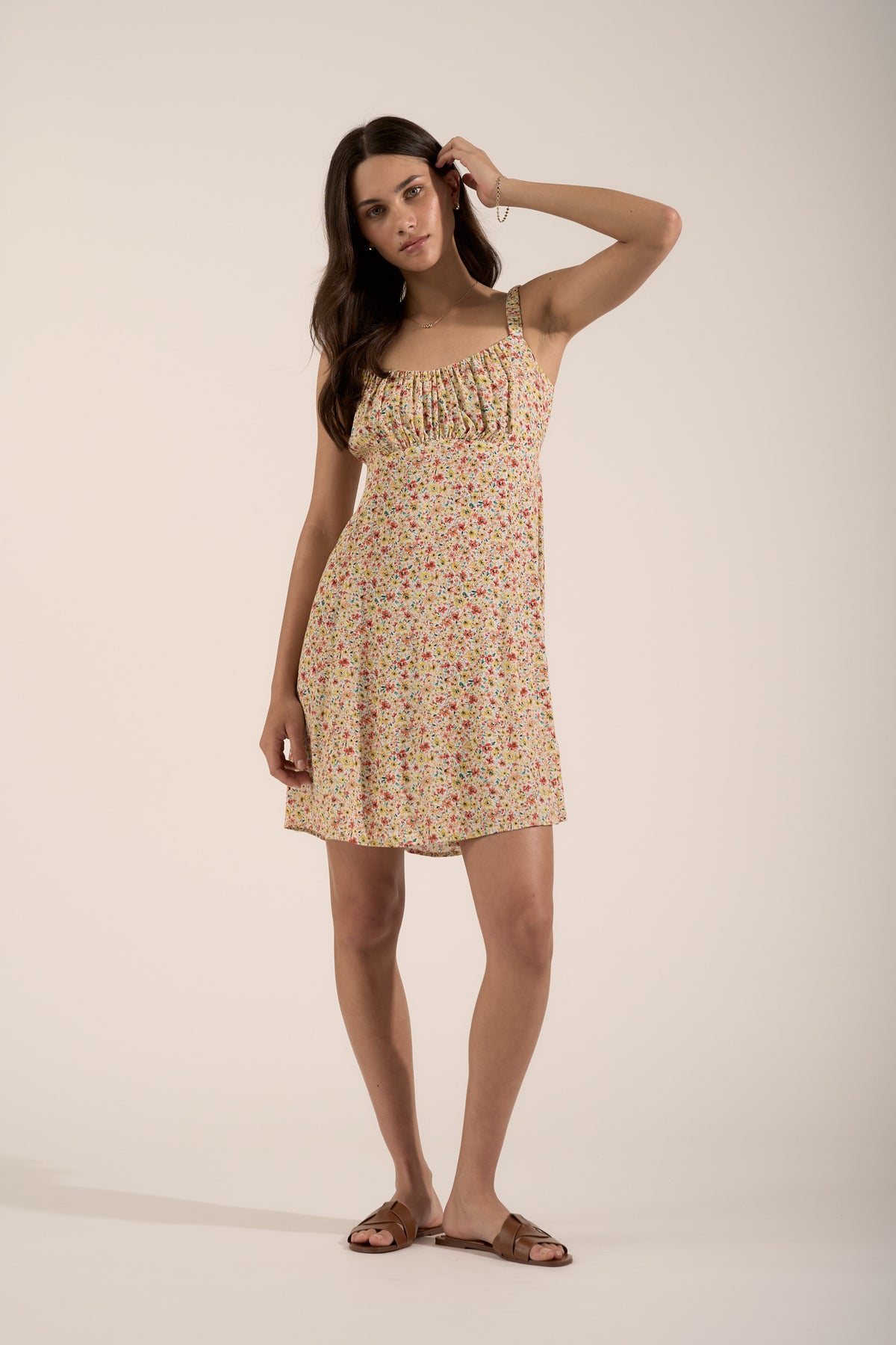 Shop Sally Strap Detail Dress (Poppy Party) | Max