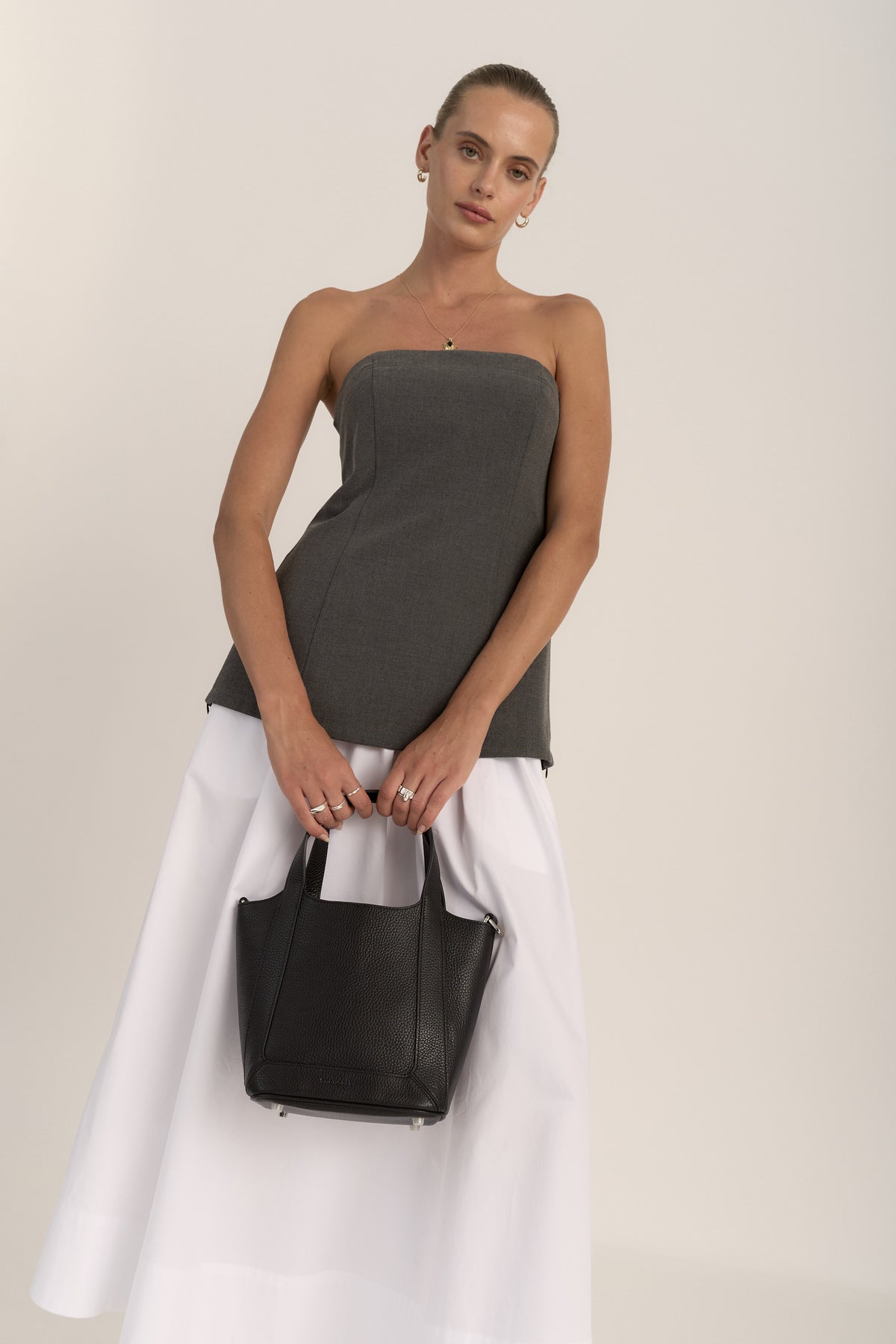 Shop The Tailored Top (Granite Marle) | Max