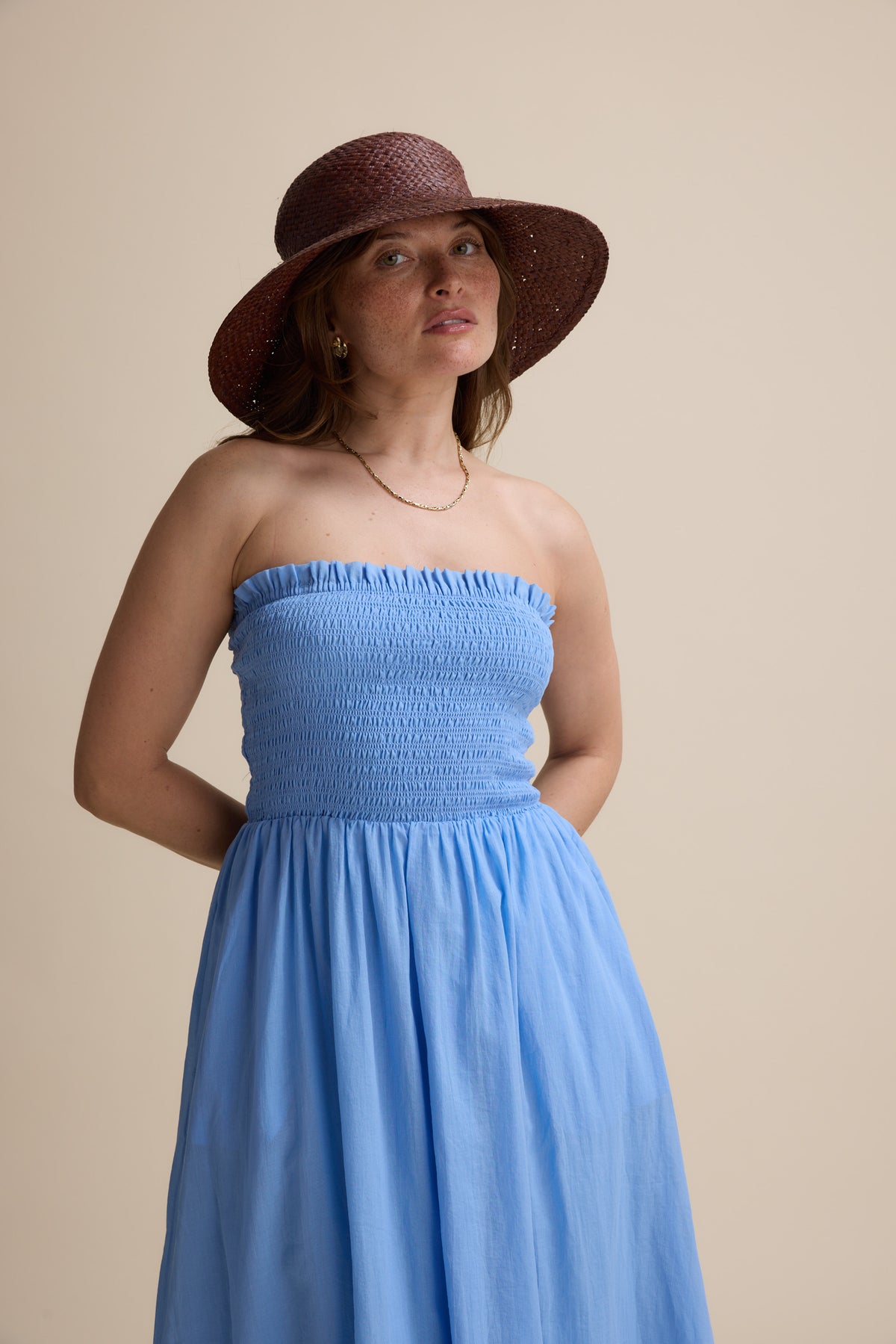 Shop Addison Dress (Ocean Blue) | Max